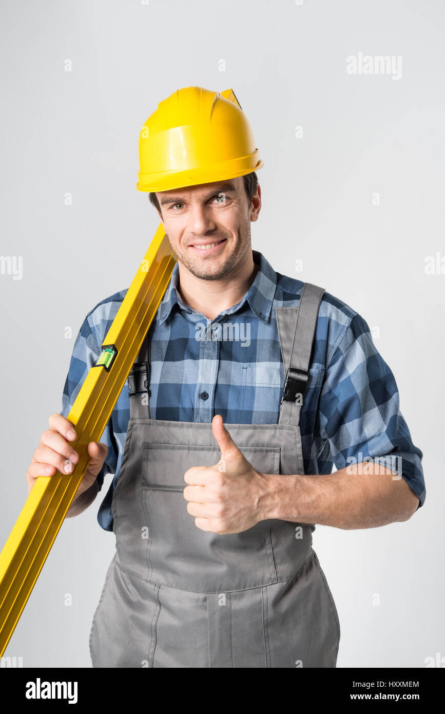 Professional workman level tool hi-res stock photography and images - Alamy