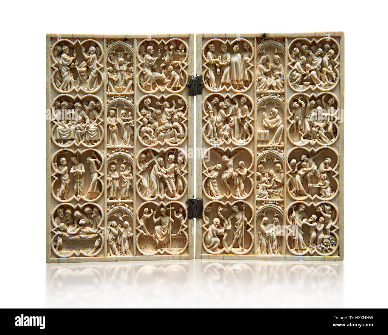 Gothic ivory panel hi-res stock photography and images - Alamy