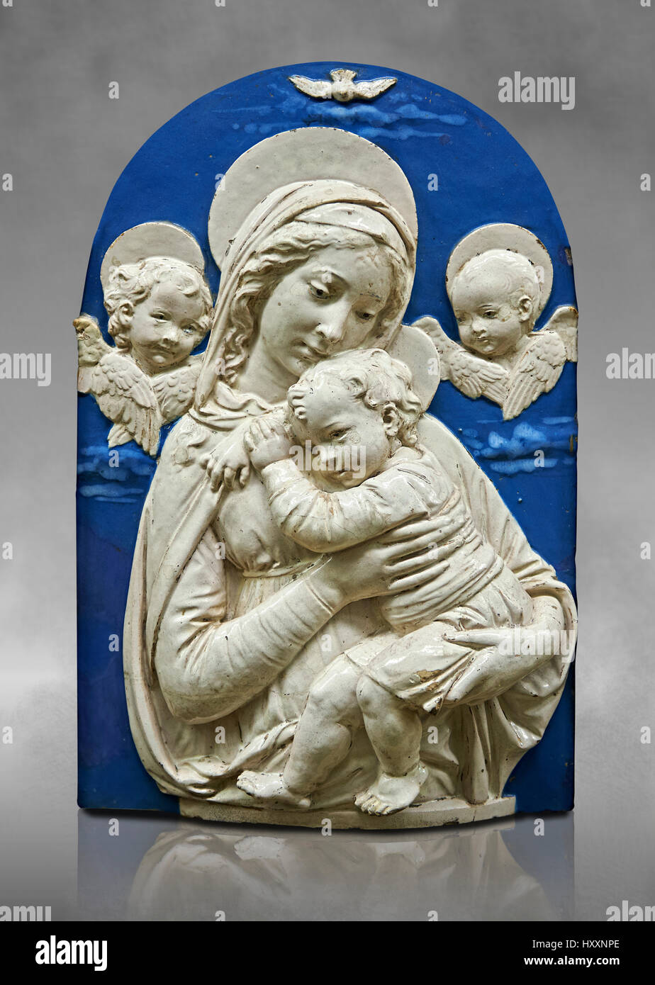 Madonna with child of luca della robbia hi-res stock photography and ...