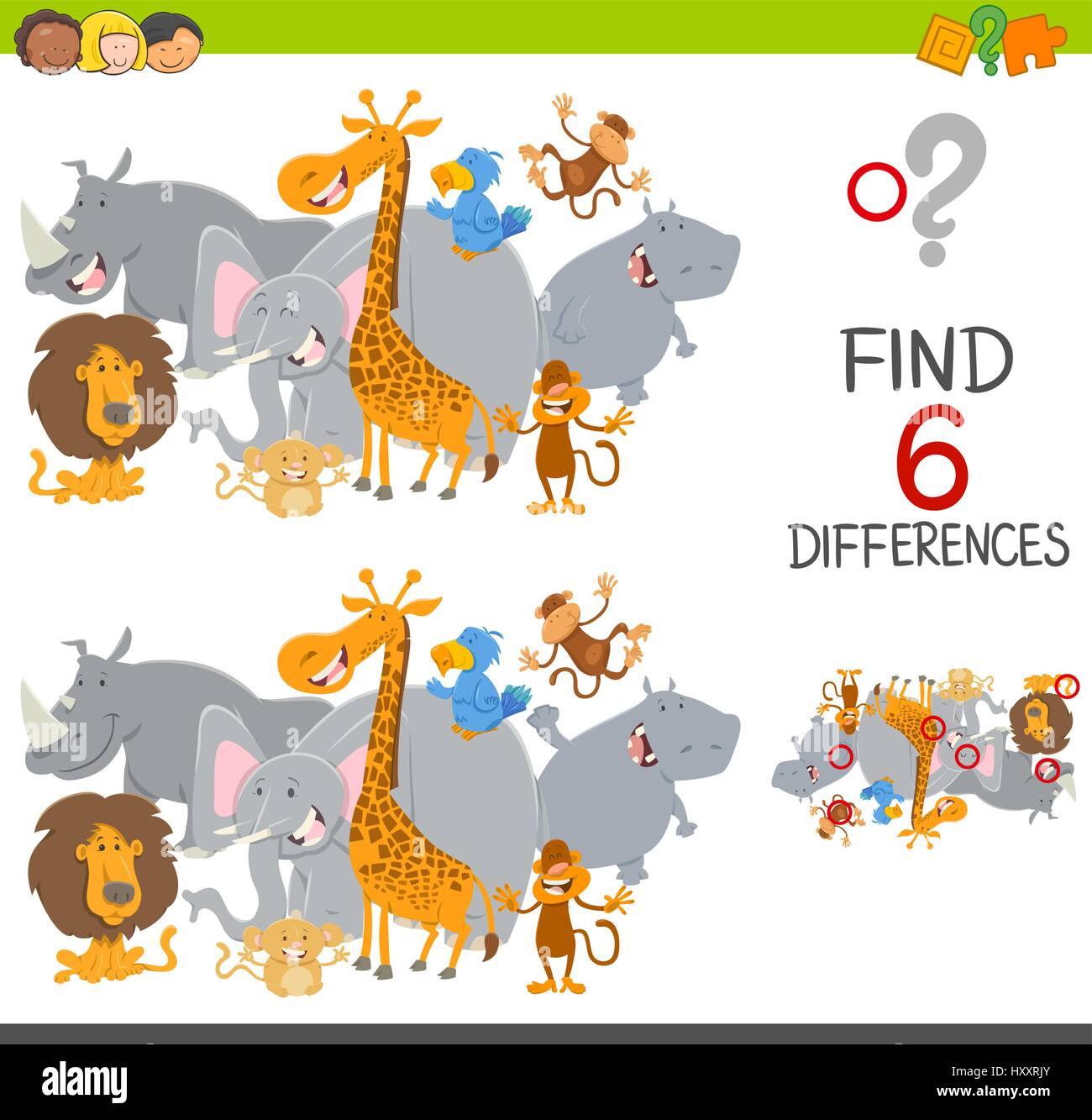 Monkey detail Stock Vector Images - Alamy