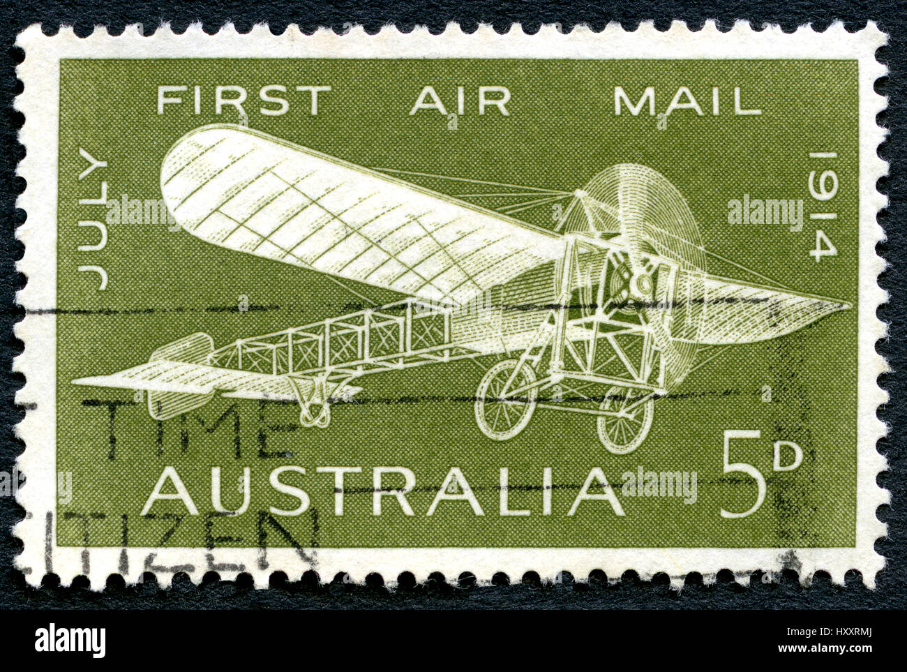 AUSTRALIA - CIRCA 1964: A used postage stamp from Australia ...