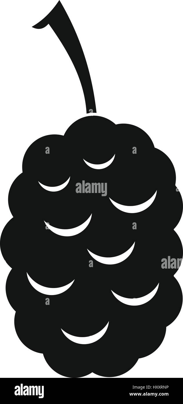 Fruit of mulberry icon, simple style Stock Vector Image & Art - Alamy