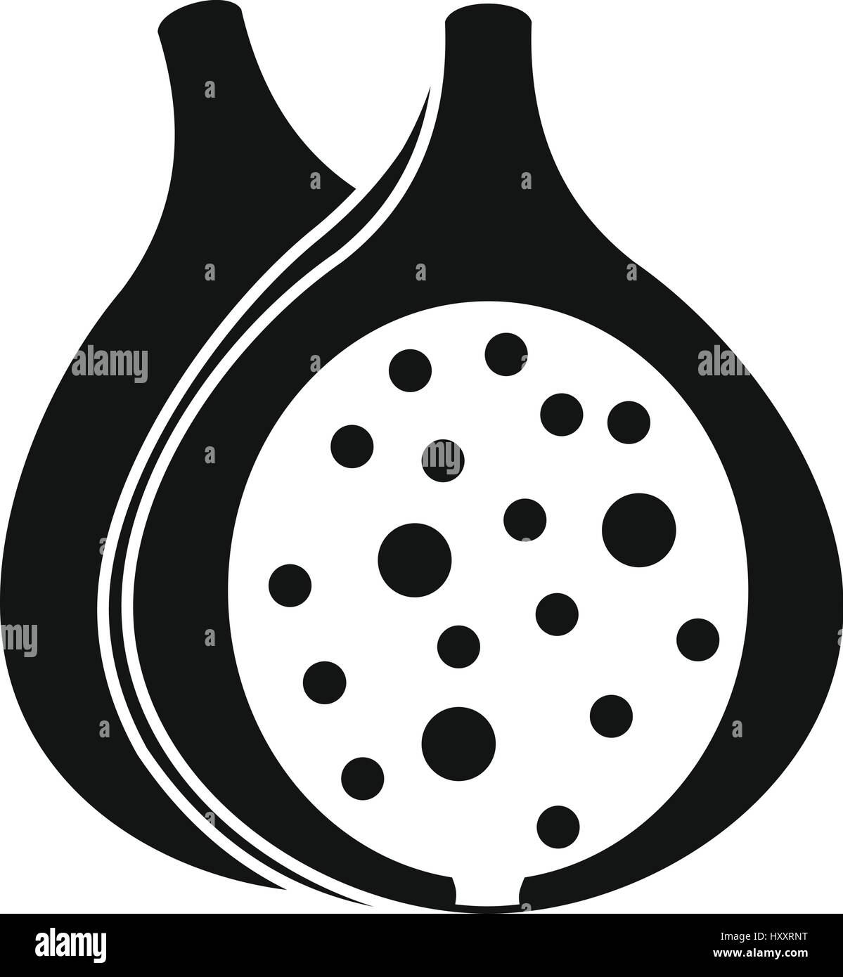 Fig fruit icon, simple style Stock Vector Image & Art - Alamy