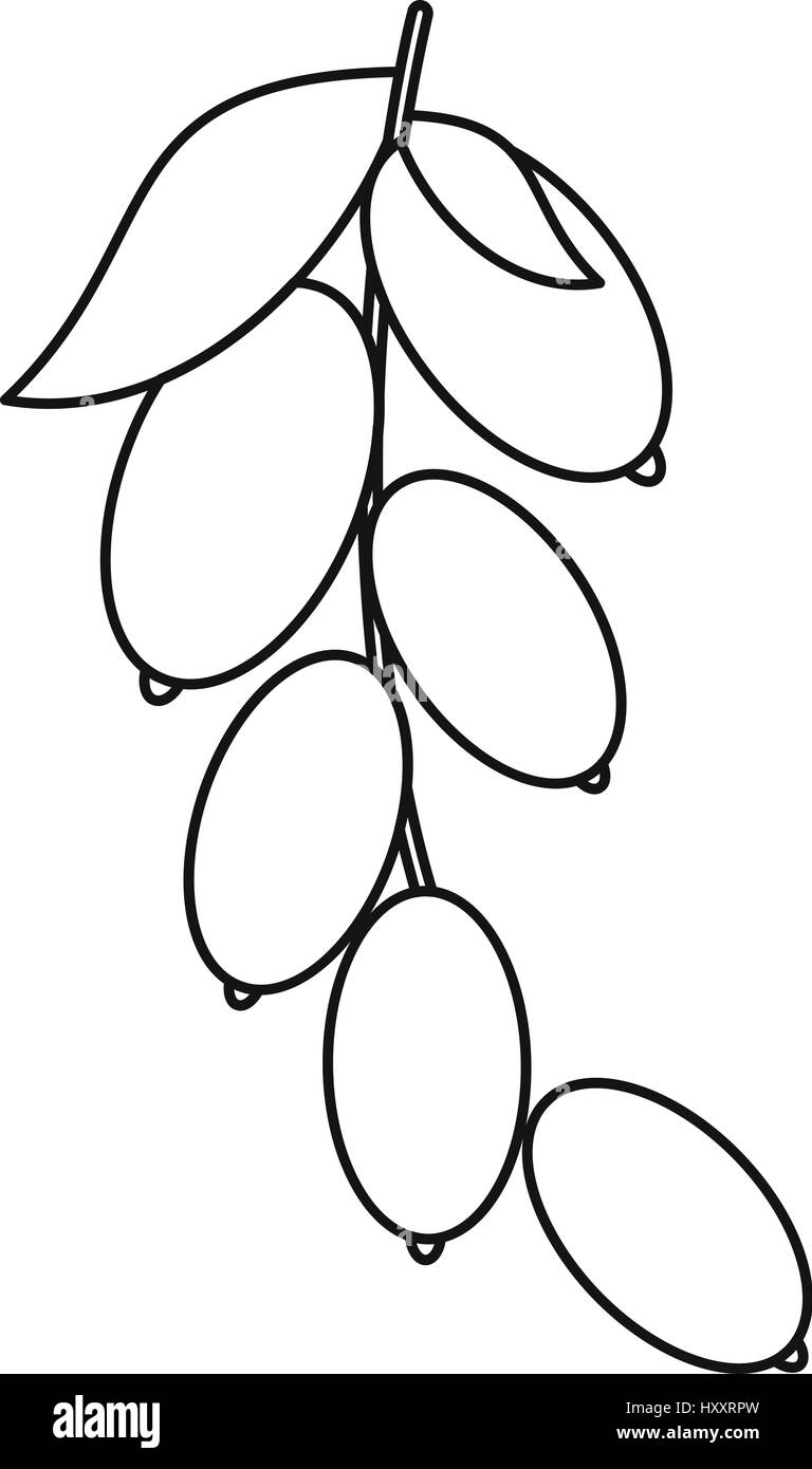 Ripe berries berry cranberry Black and White Stock Photos & Images - Alamy