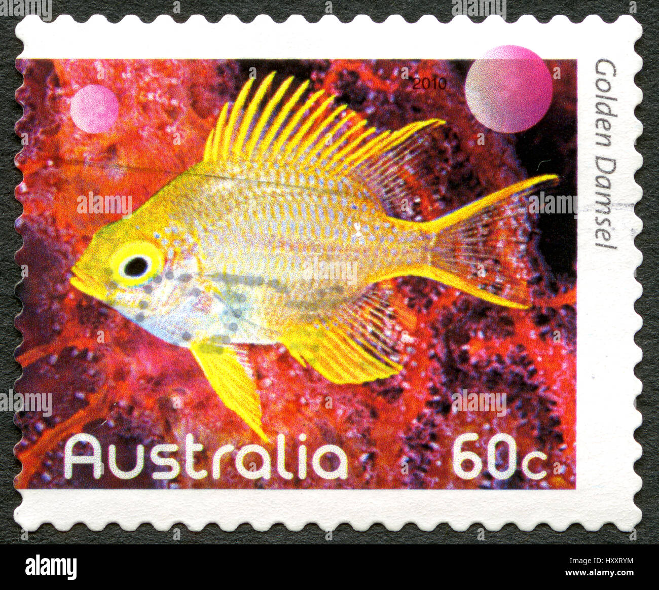 AUSTRALIA - CIRCA 2010: A used postage stamp from Australia, depicting ...