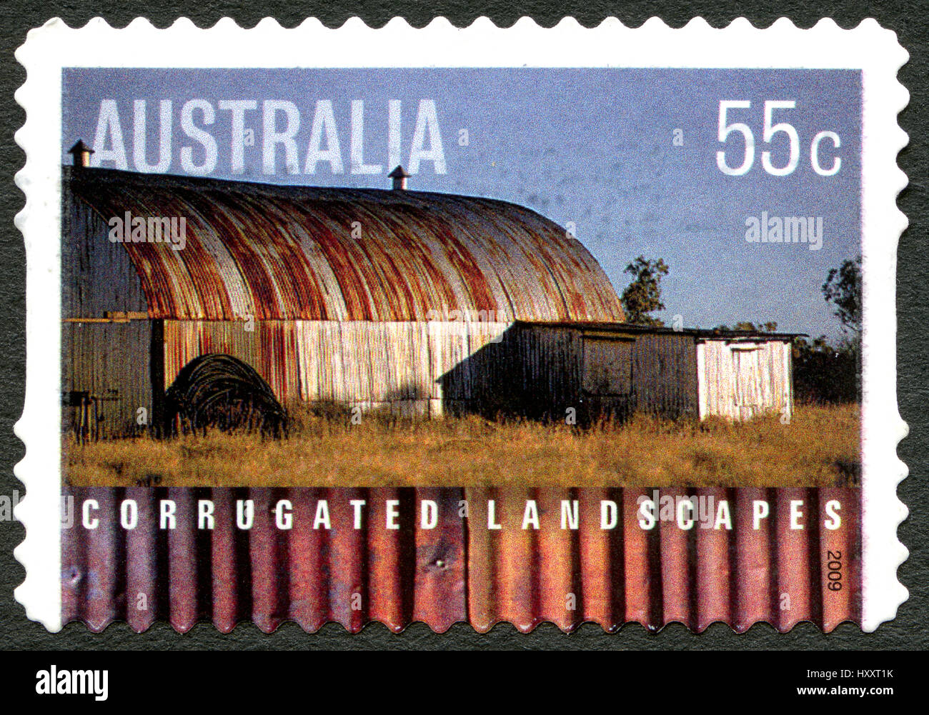 AUSTRALIA - CIRCA 2009: A used postage stamp from Australia ...