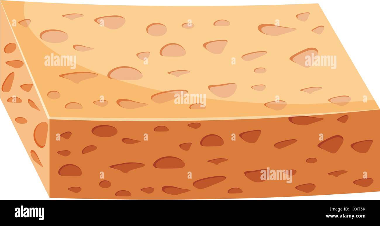 Sponge for cleaning icon, cartoon style Stock Vector Image & Art - Alamy