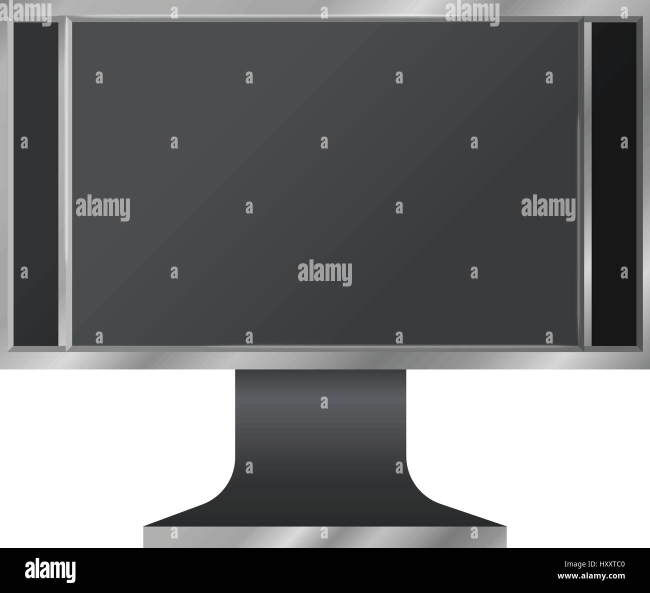 Modern digital computer screen mockup Stock Vector Image & Art - Alamy