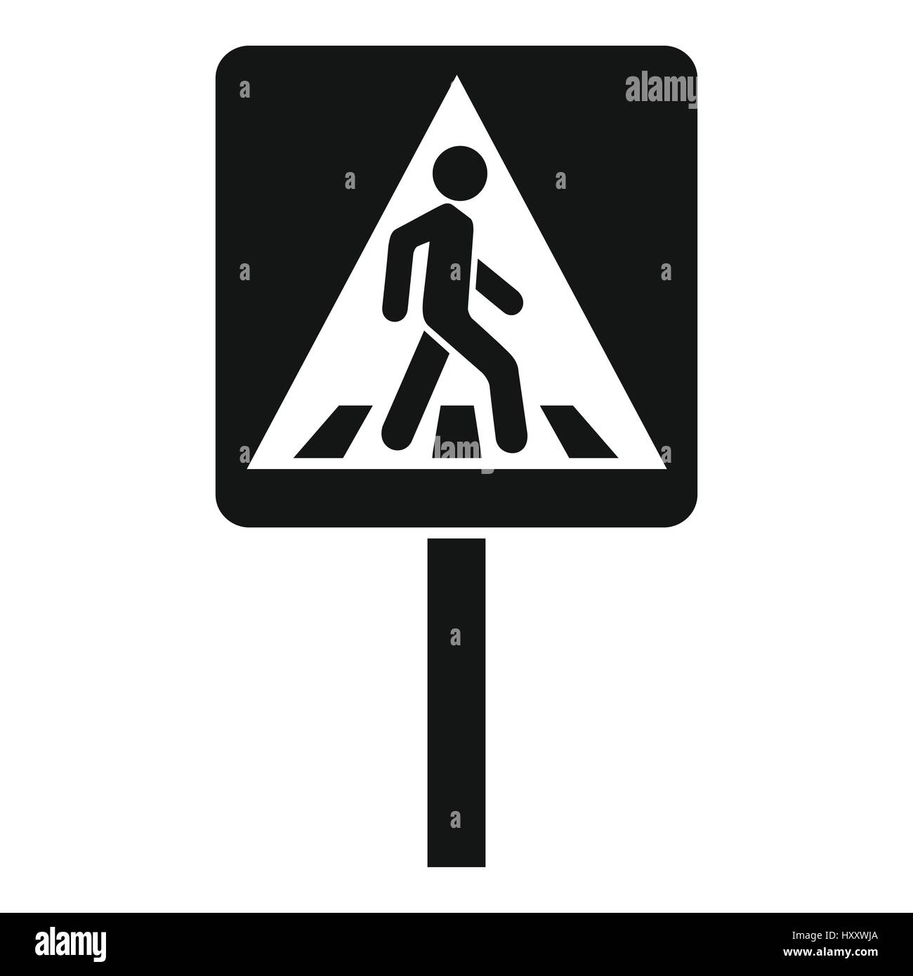 Public footpath this way sign Stock Vector Images - Alamy