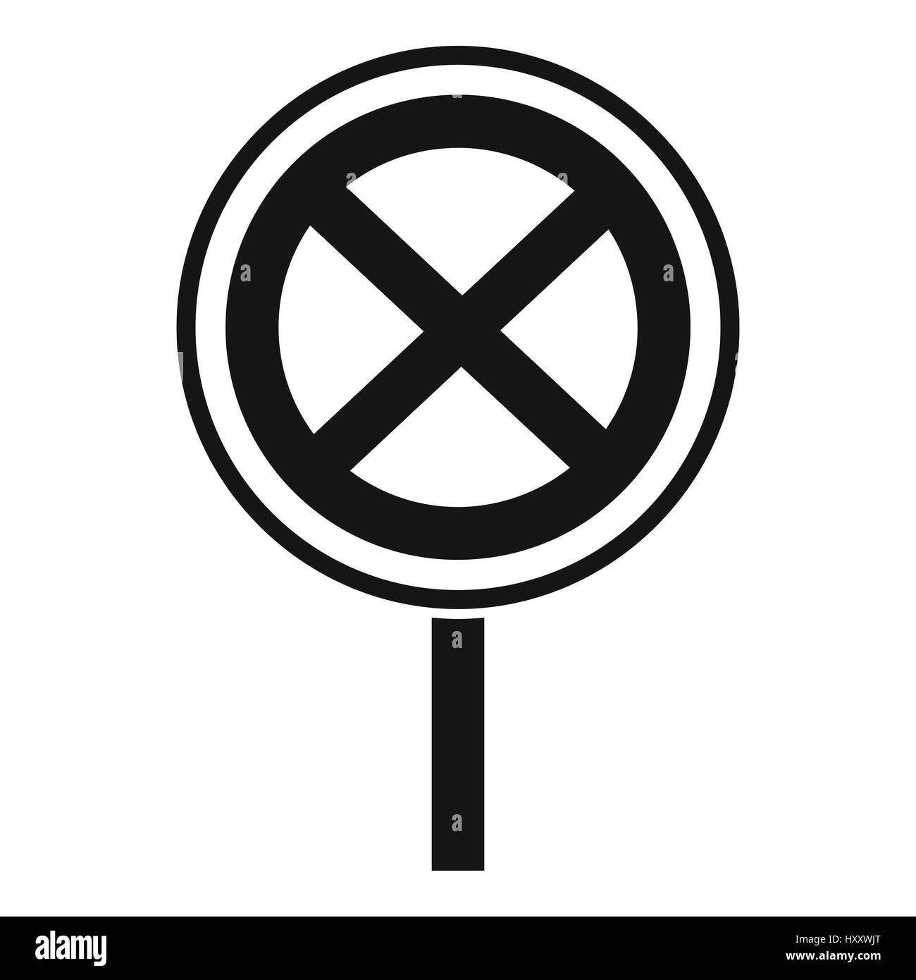 Urban clearway Stock Vector Images - Alamy