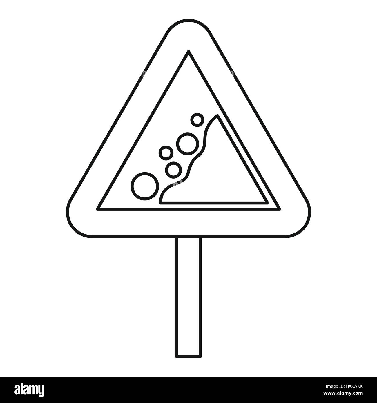 Highland road Cut Out Stock Images & Pictures - Alamy