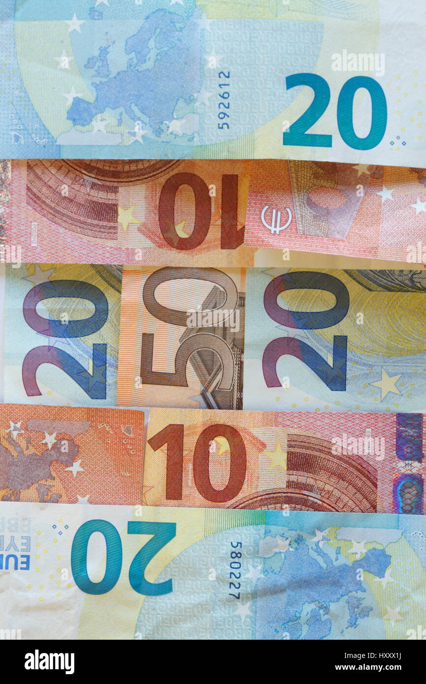 Euro Bills , Money Stock Photo - Alamy