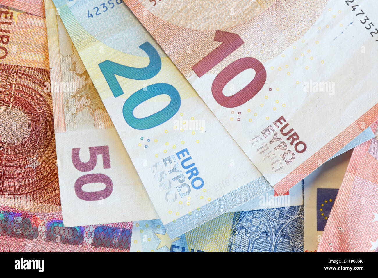 Euro Bills , Money Stock Photo - Alamy