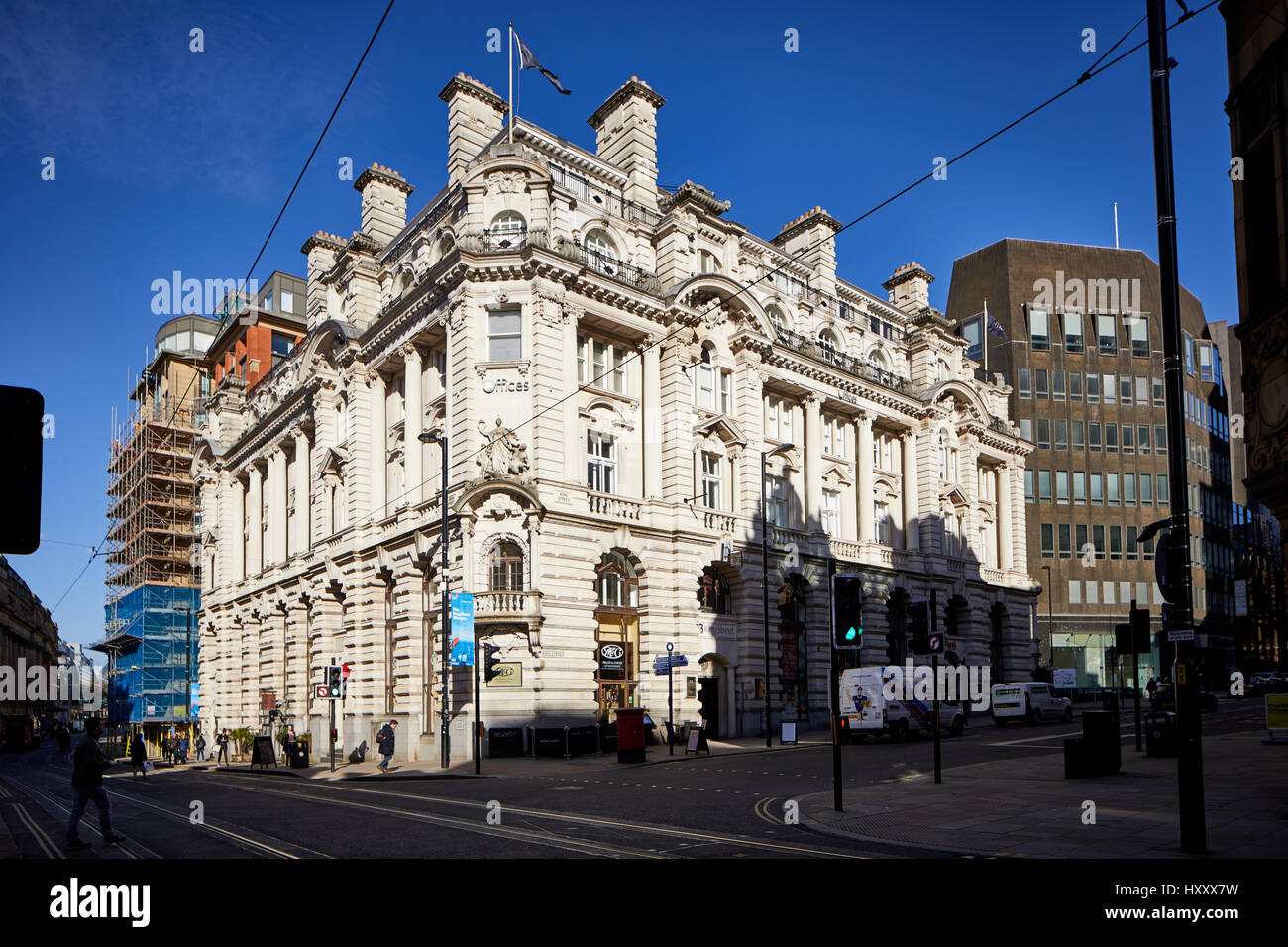 Portland stone, 53 King Street exterior Edwardian Baroque old bank by ...
