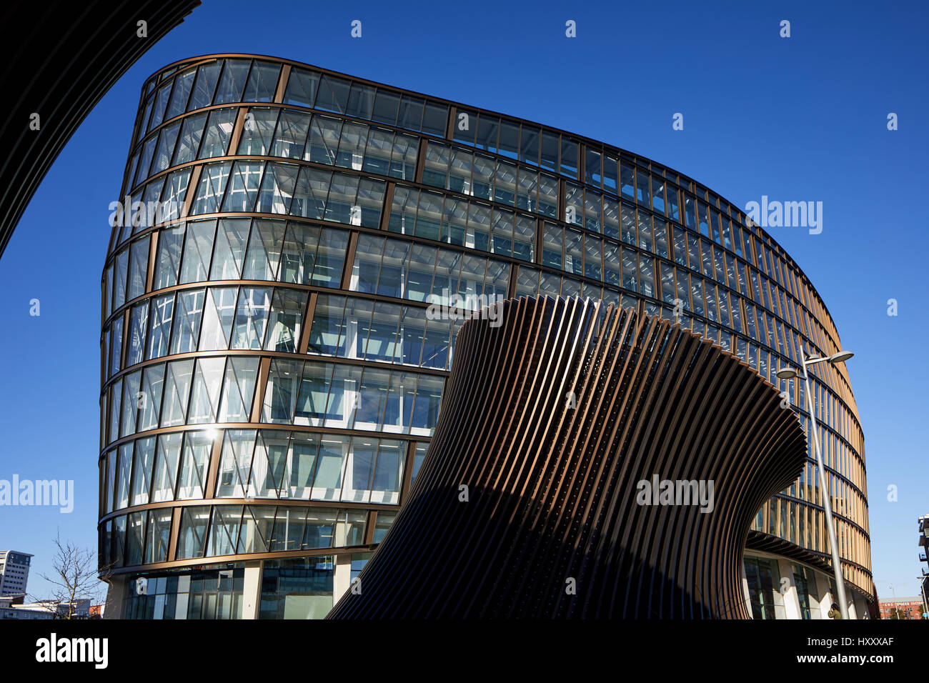 Sunny day One Angel Square Co-operative Group headquarters N.O.M.A ...