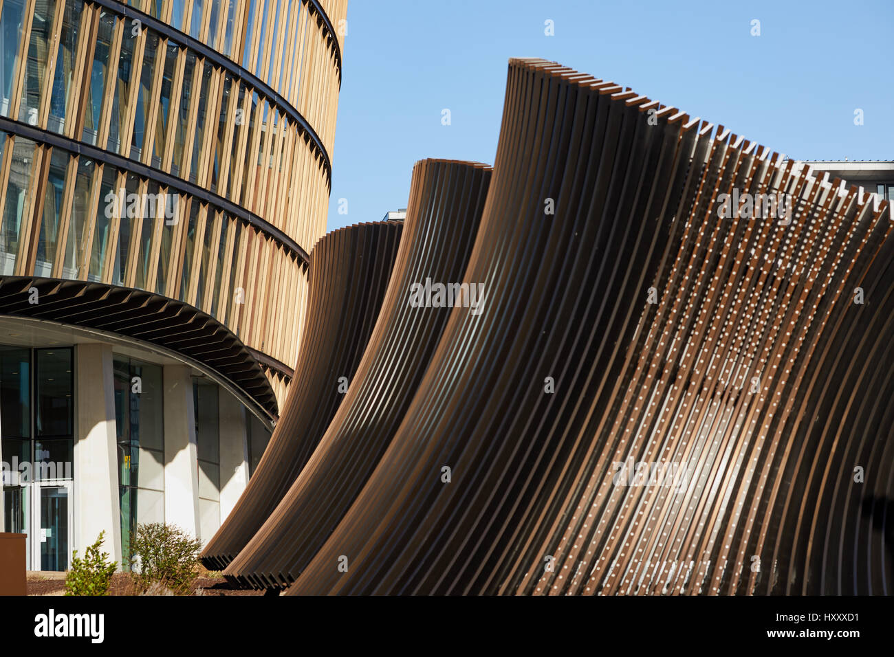 Sunny day One Angel Square Co-operative Group headquarters N.O.M.A ...