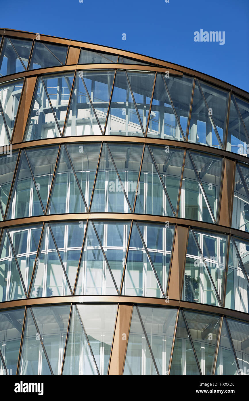 Close up One Angel Square Co-operative Group headquarters N.O.M.A ...