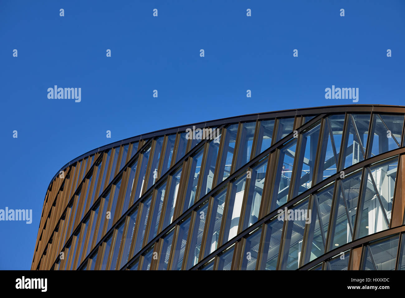 Close up One Angel Square Co-operative Group headquarters N.O.M.A ...