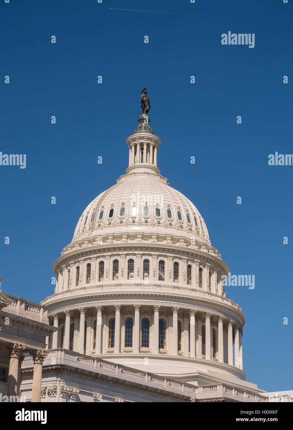 WASHINGTON, DC, USA - United States Capitol Dome Stock Photo - Alamy