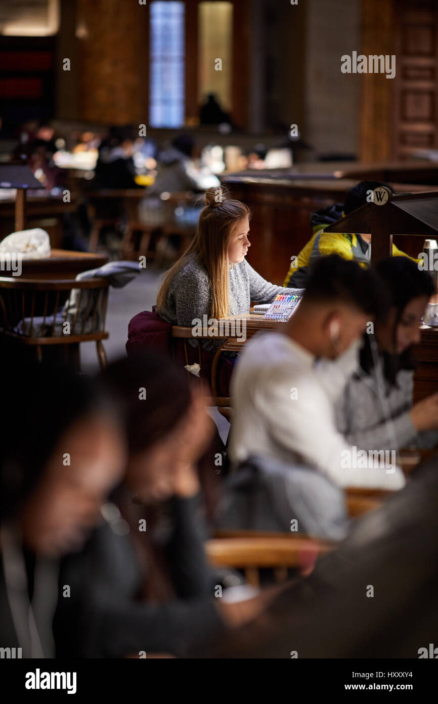 Manchester Central Library Interior High Resolution Stock Photography ...