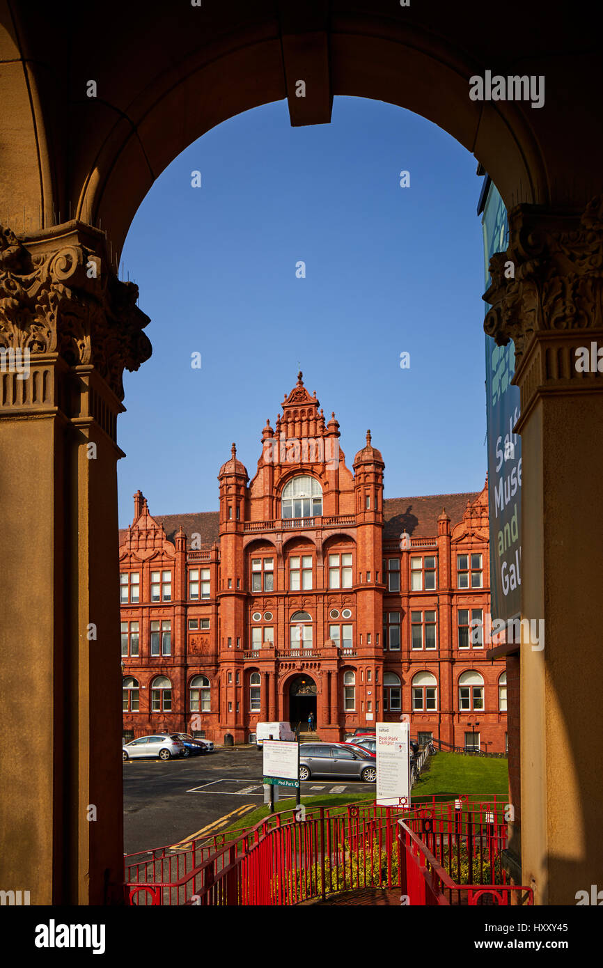 Grade II listed Peel Park Campus, Peel Building originally for Salford ...
