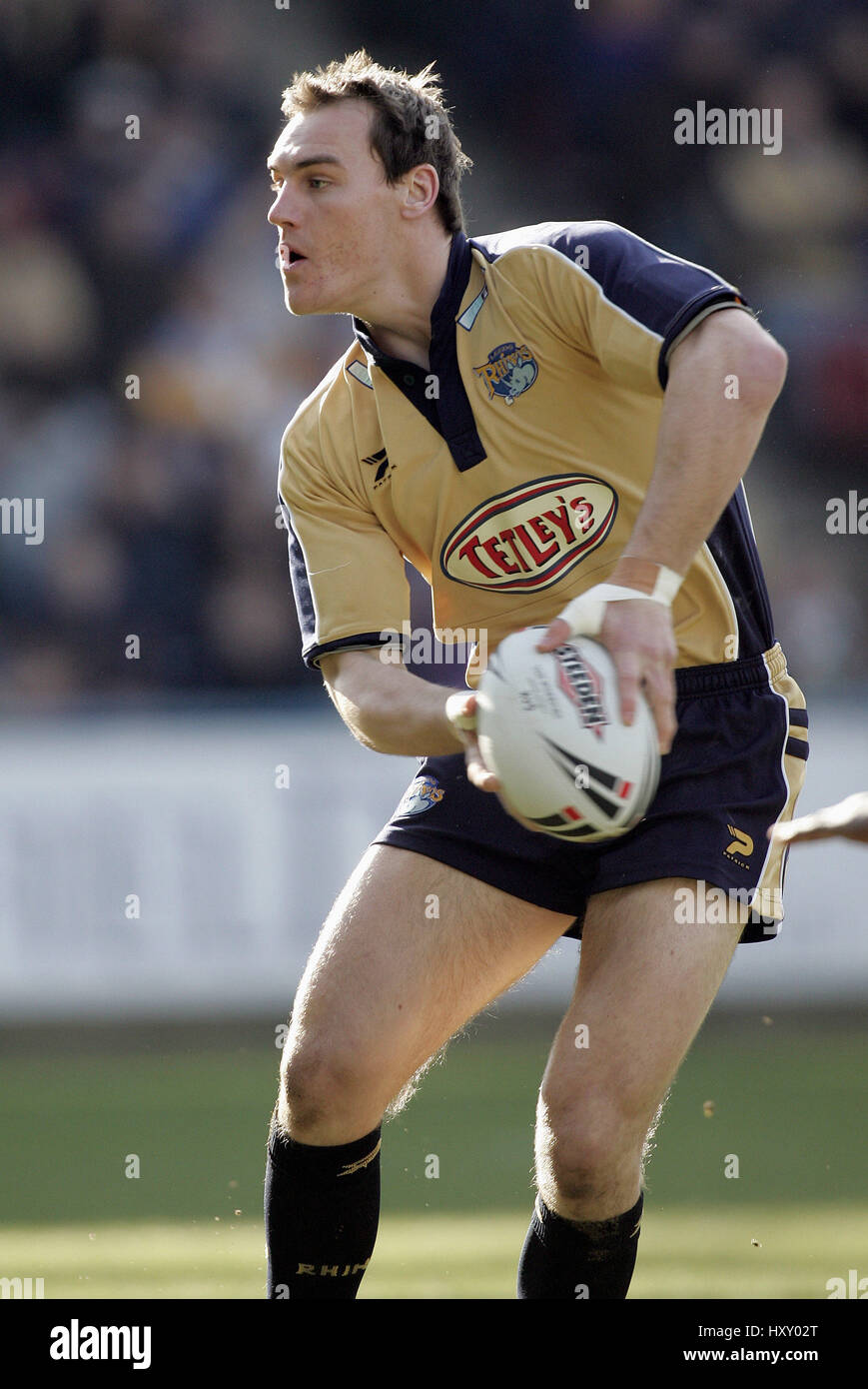 GARETH ELLIS LEEDS RHINOS RLFC GALPHARM STADIUM HUDDERSFIELD ENGLAND 06 ...
