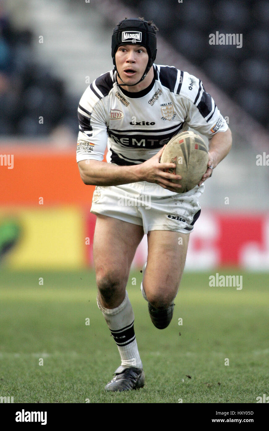 RICHARD SWAIN HULL SHARKS RLFC KC STADIUM HULL ENGLAND 13 March 2005 ...