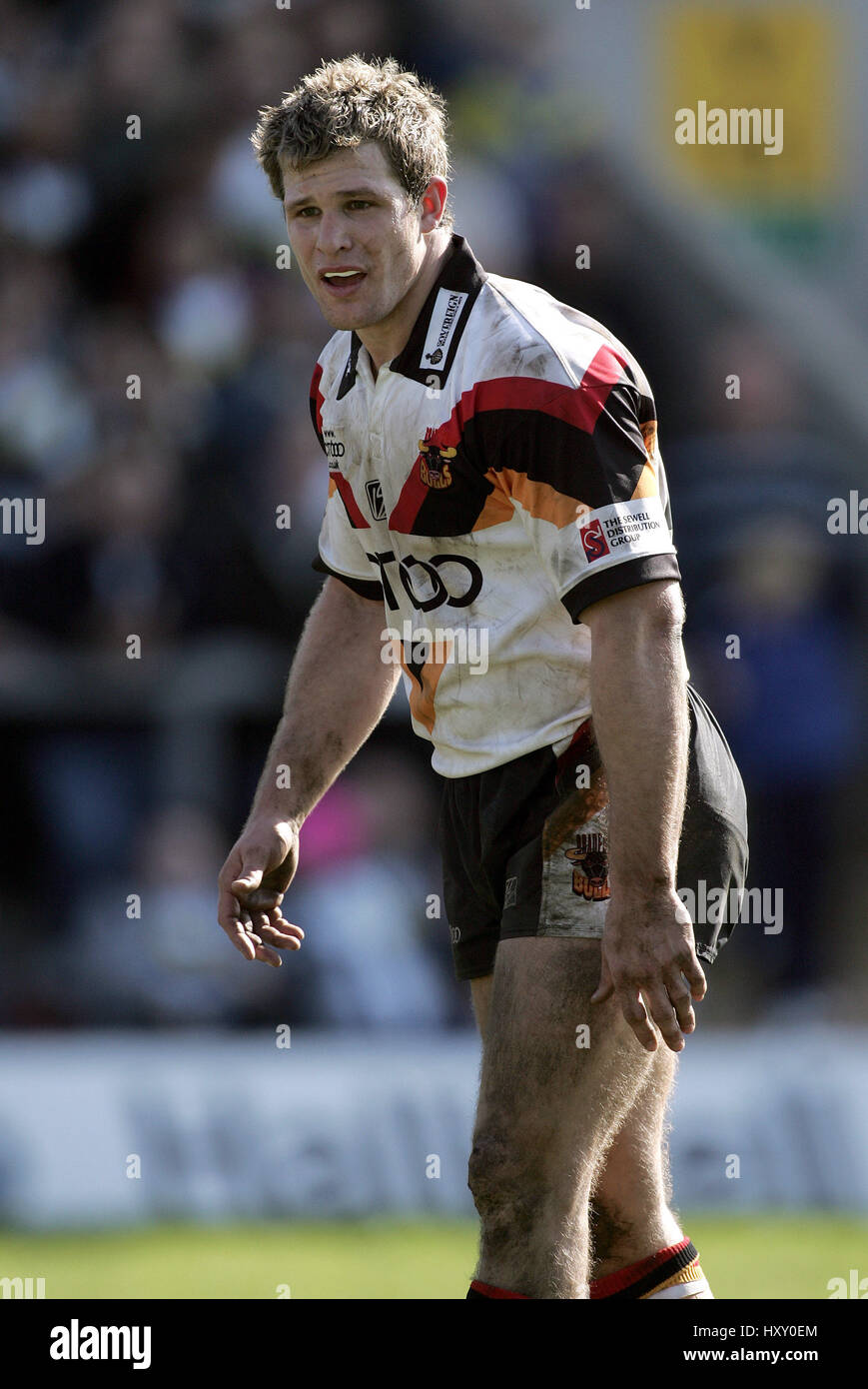 STUART FIELDEN BRADFORD BULLS RLFC HALLIWELL JONES STADIUM WARRINGTON ...