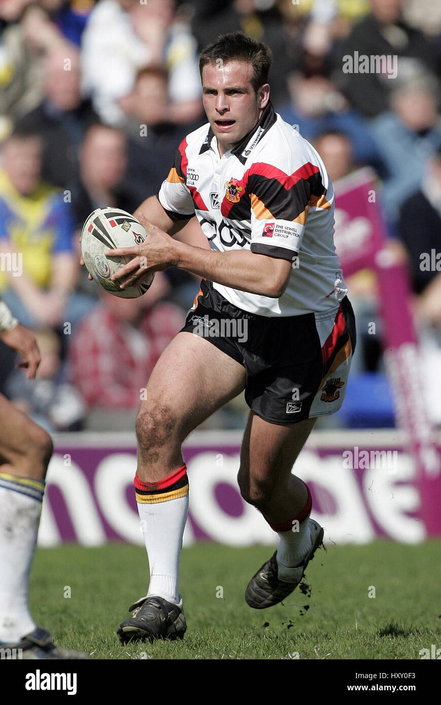 ANDY LYNCH BRADFORD BULLS RLFC HALLIWELL JONES STADIUM WARRINGTON 10 ...