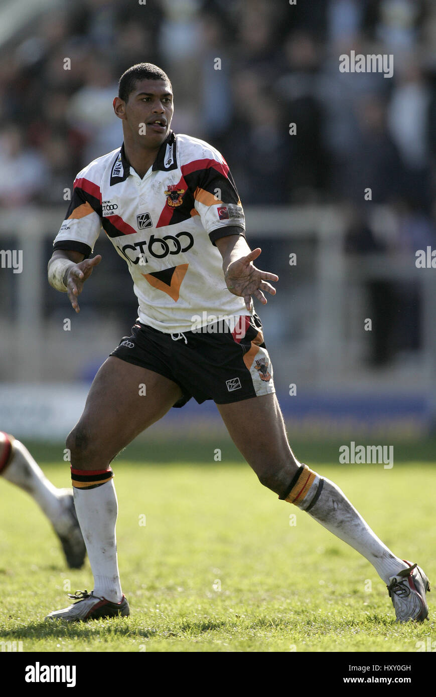 LEON PRYCE BRADFORD BULLS RLFC HALLIWELL JONES STADIUM WARRINGTON 10 ...