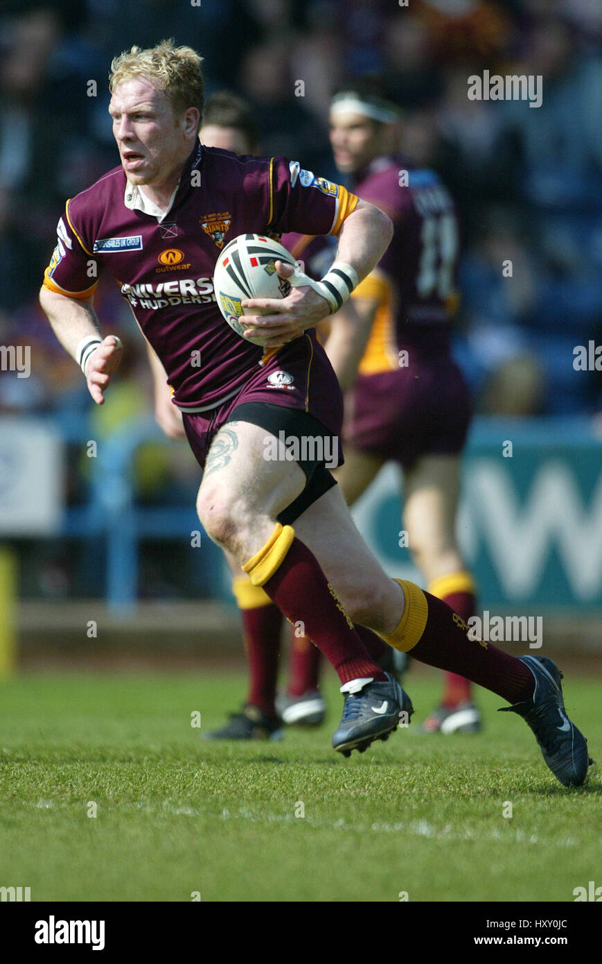 PAUL REILLY HUDDERSFIELD RL THE GALPHARM STADIUM HUDDERSFIELD 24 April ...