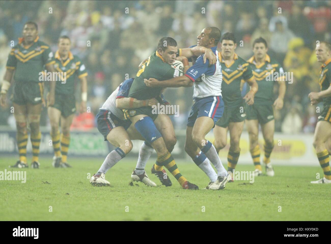 CHEV WALKER & J RYLES GREAT BRITAIN V AUSTRALIA JJB STADIUM WIGAN ...