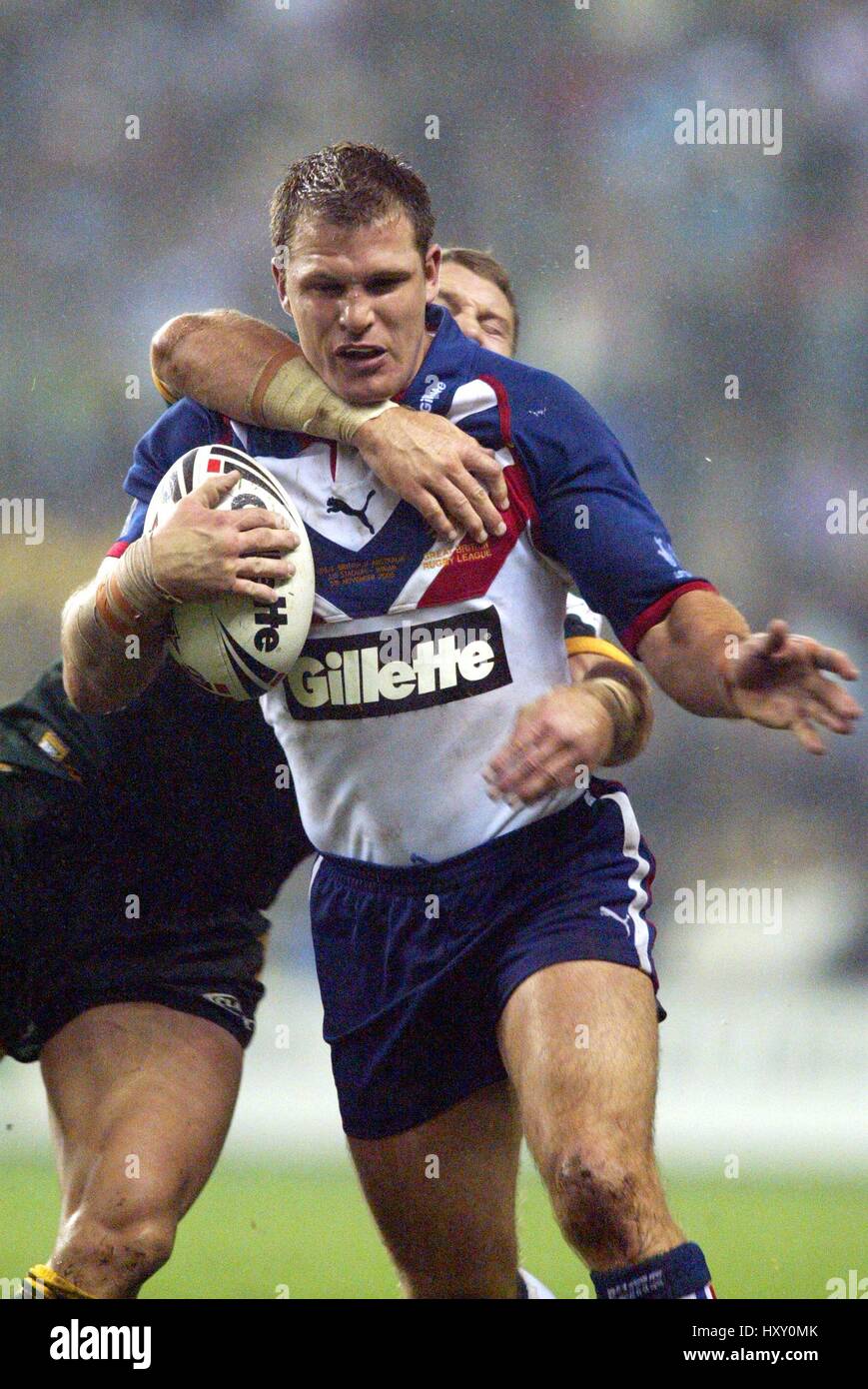 STUART FIELDEN GREAT BRITAIN RL JJB STADIUM WIGAN ENGLAND 05 November ...