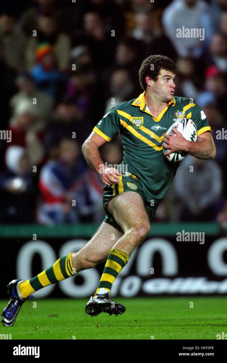 MATT KING AUSTRALIA RL KC STADIUM HULL ENGLAND 19 November 2005 Stock ...