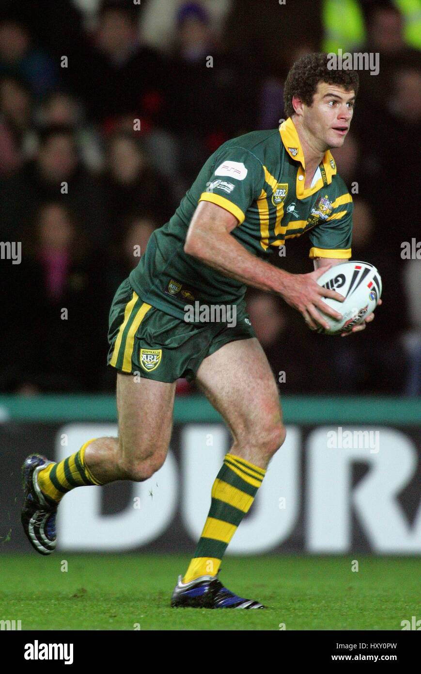 MATT KING AUSTRALIA RL KC STADIUM HULL ENGLAND 19 November 2005 Stock ...