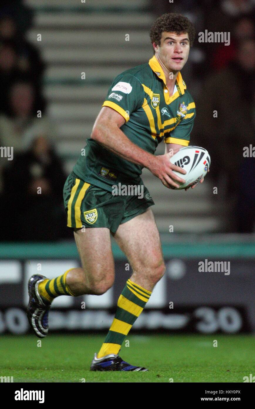 MATT KING AUSTRALIA RL KC STADIUM HULL ENGLAND 19 November 2005 Stock ...