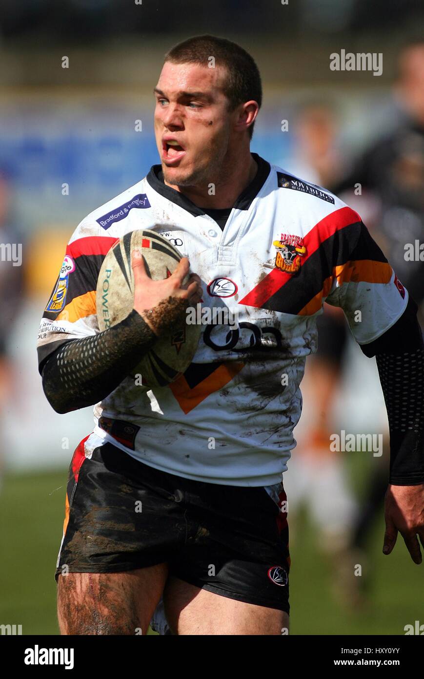 BEN HARRIS BRADFORD BULLS RLFC ODSALL STADIUM BRADFORD 01 April 2006 ...