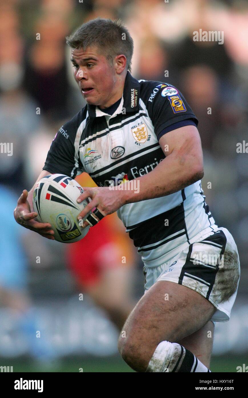 DANNY WASHBROOK HULL FC KC STADIUM HULL ENGLAND 11 February 2007 Stock ...