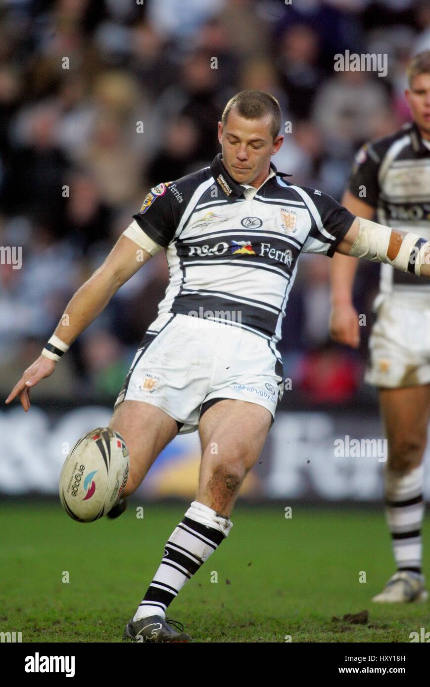 RICHARD HORNE HULL FC KC STADIUM HULL ENGLAND 11 February 2007 Stock ...