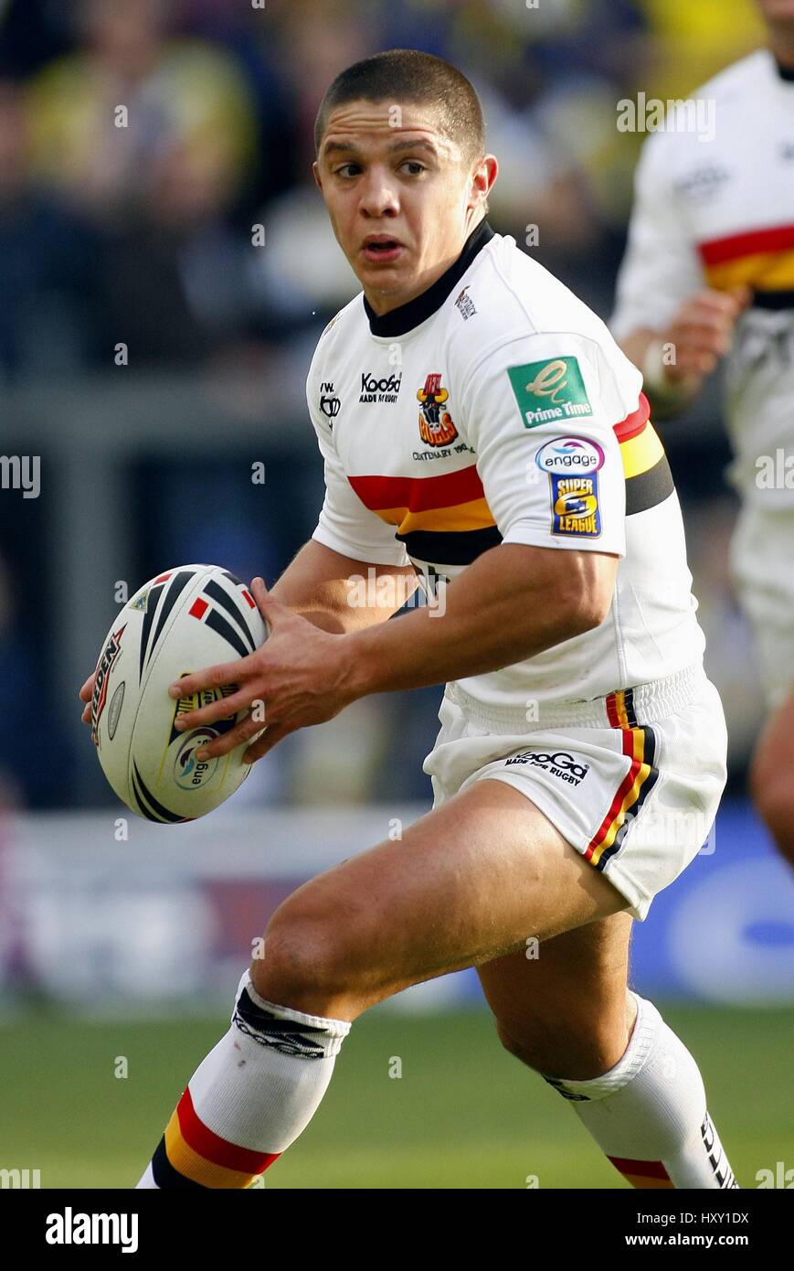 PAUL DEACON BRADFORD BULLS RLFC HALLIWELL JONES STADIUM WARRINGTON ...