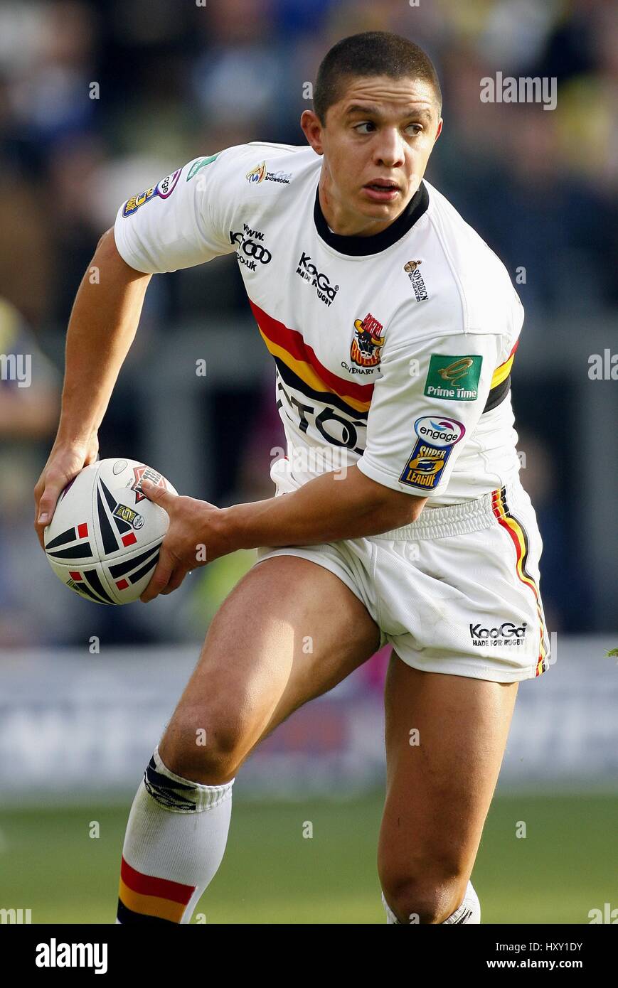 PAUL DEACON BRADFORD BULLS RLFC HALLIWELL JONES STADIUM WARRINGTON ...