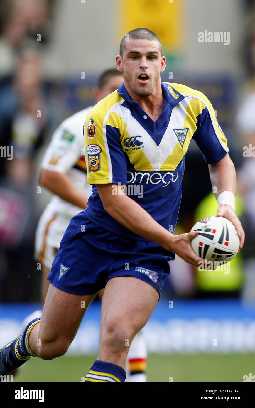 STUART REARDON WARRINGTON WOLVES RLFC HALLIWELL JONES STADIUM ...