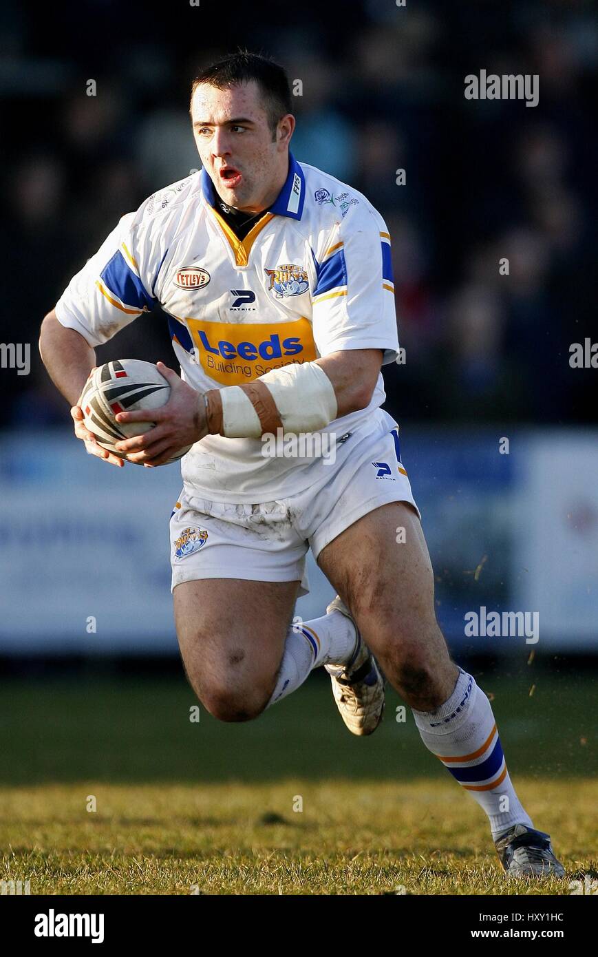 MICHAEL HAYLEY LEEDS RHINOS RLFC THE HUNTINGTON STADIUM YORK ENGLAND 04 ...