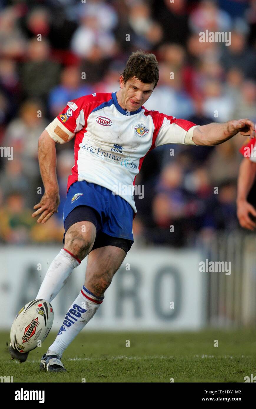 JAMIE ROONEY WAKEFIELD WILDCATS RLFC BELLE VUE STADIUM WAKEFIELD 18 ...