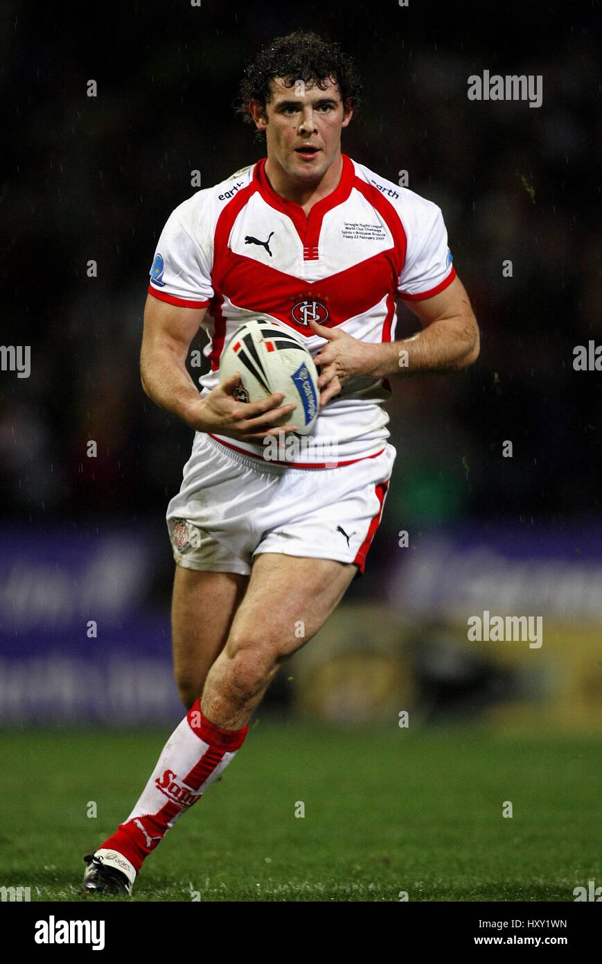 PAUL WELLENS ST. HELENS RLFC REEBOK STADIUM BOLTON ENGLAND 23 February ...