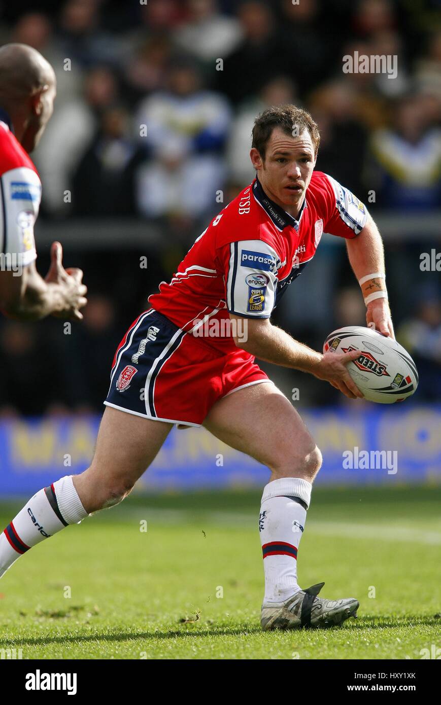 BEN FISHER HULL KR RLFC HALLIWELL JONES STADIUM WARRINGTON ENGLAND 18 ...