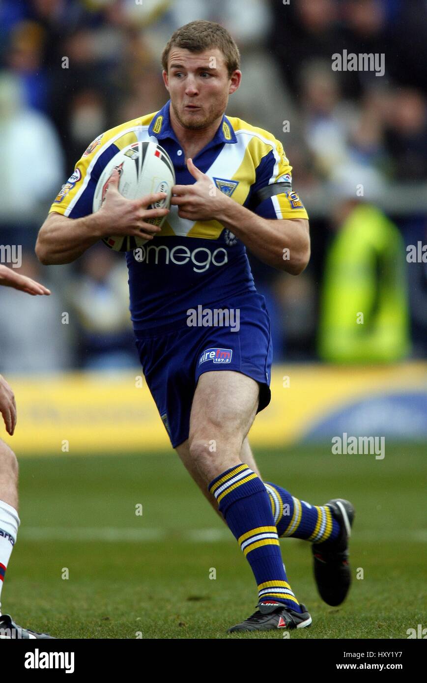 MARK GLEESON WARRINGTON WOLVES RLFC HALLIWELL JONES STADIUM WARRINGTON ...