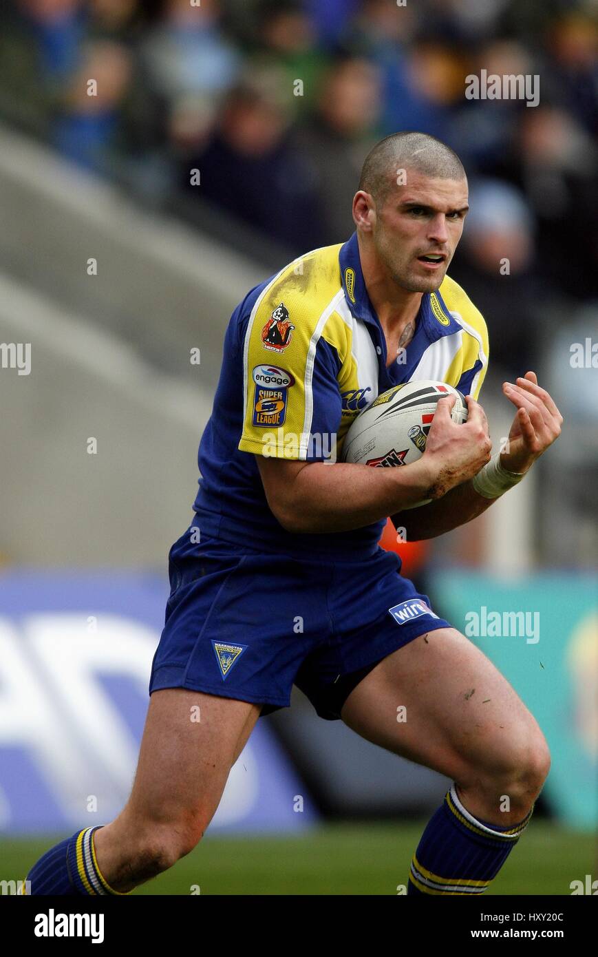 STUART REARDON WARRINGTON WOLVES RLFC HALLIWELL JONES STADIUM ...