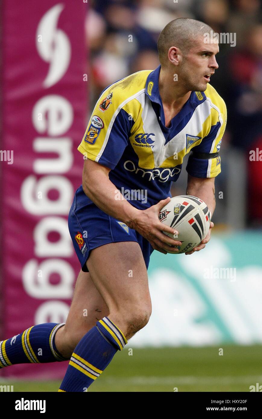 STUART REARDON WARRINGTON WOLVES RLFC HALLIWELL JONES STADIUM ...