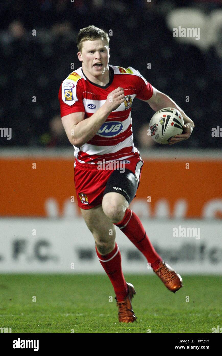 CHRIS ASHTON WIGAN WARRIORS RLFC KC STADIUM HULL ENGLAND 23 March 2007 ...